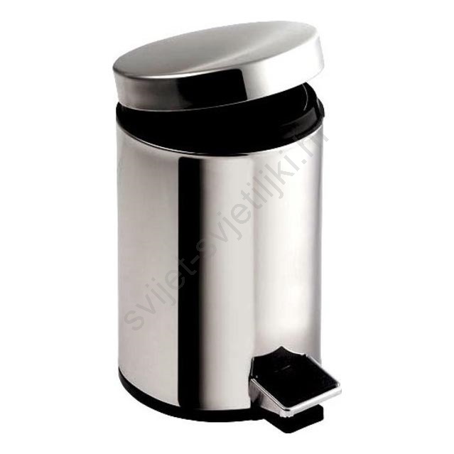 Aqualine - Kanta za smeće SIMPLE LINE 5 l brušeni inox | Svijet svjetiljki