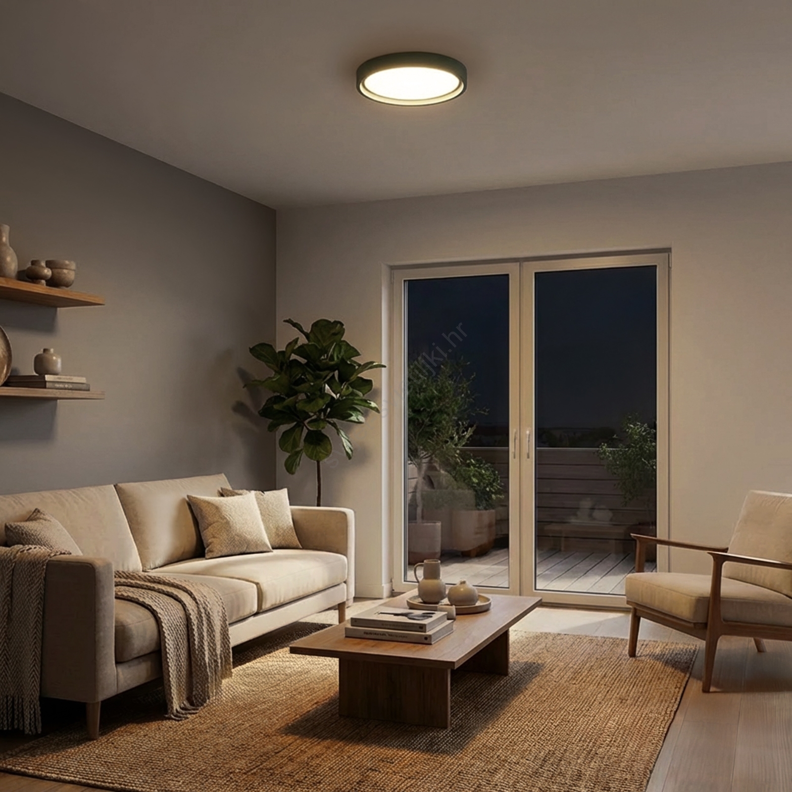 Brilagi - LED prigušiva svjetiljka MATTEO LED/48W/230V 3000-6500K Ø 41 ...