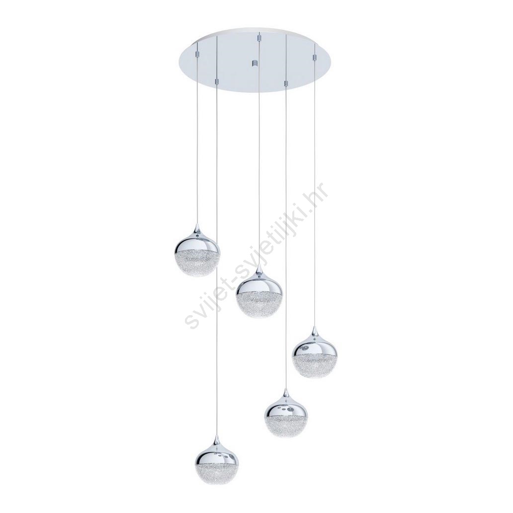 Eglo 98629 - Luster na sajli MIOGLIA 5xE14/25W/230V | Svijet svjetiljki
