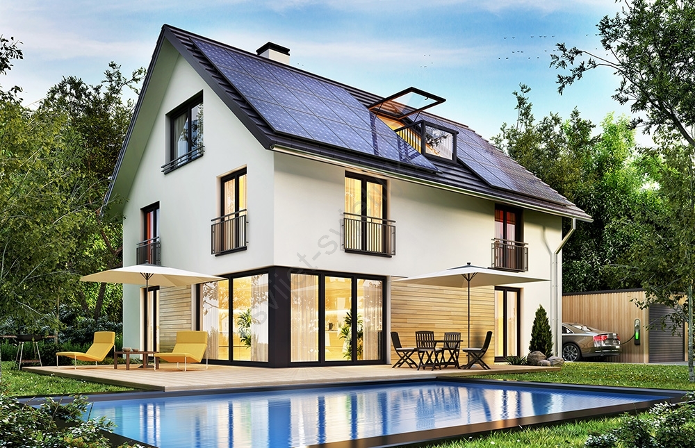 Fotonaponski solarni panel RISEN 400Wp Full Black IP68 Half Cut ...