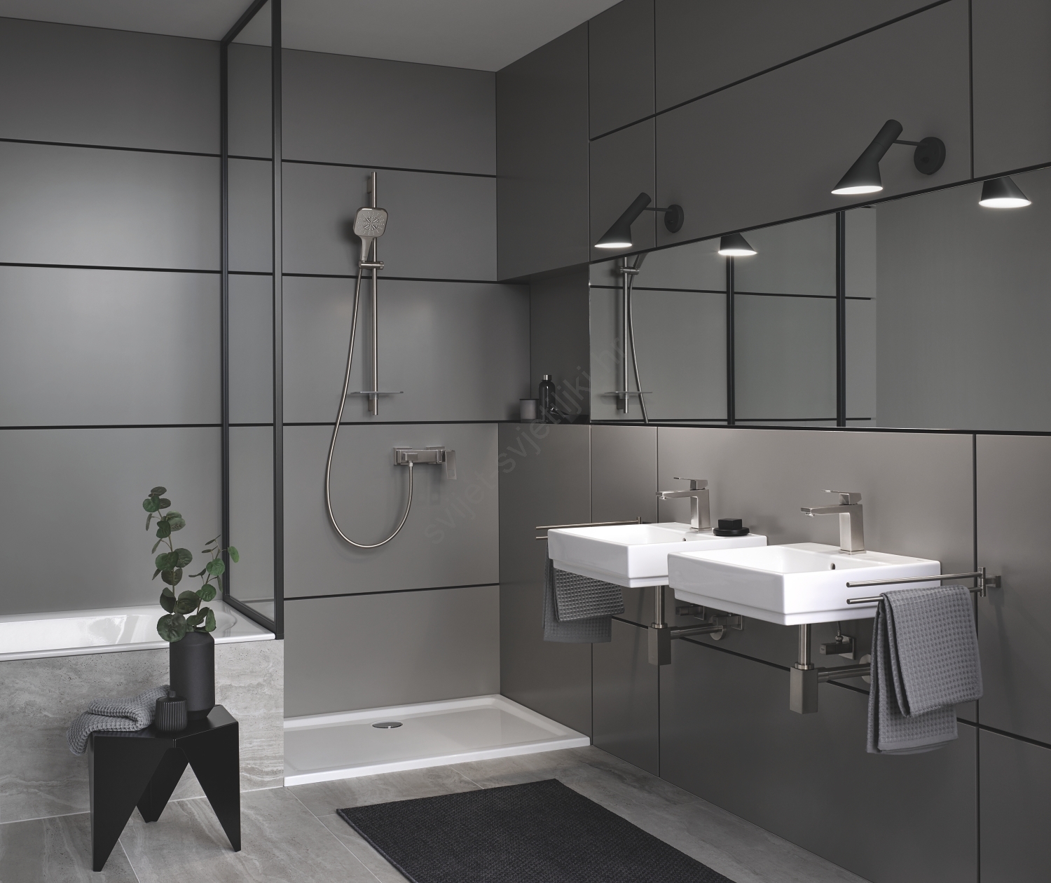 GROHE 28388DC0 - tuš crijevo SILVERFLEX 1750 mm, nehrđajući čelik ...