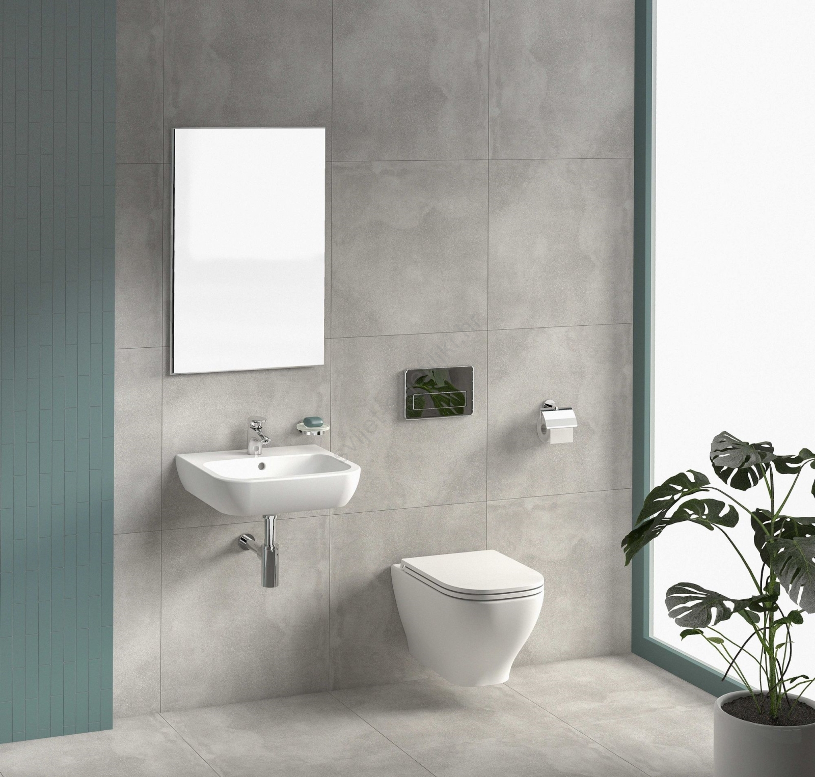 JIKA H8666180000001 - Zidna WC školjka DEEP + WC daska SoftClose DEEP ...