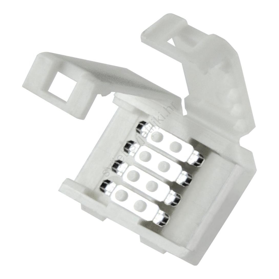 Konektor za RGB LED trake, 4-polni, 10 mm | Svijet svjetiljki