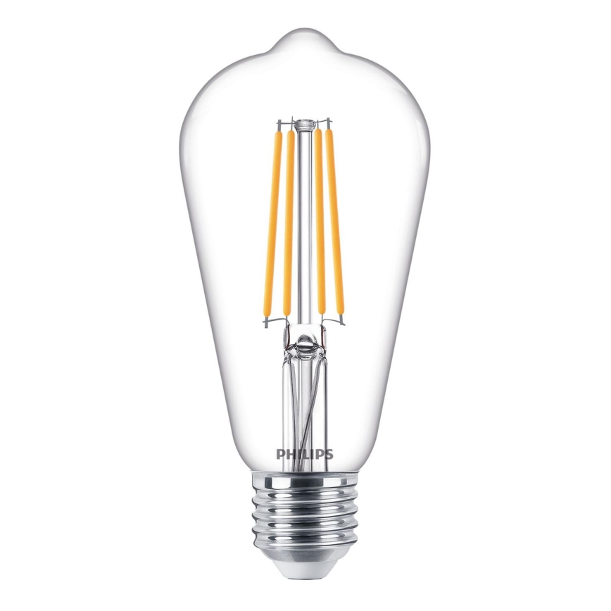 LED Žarulja VINTAGE Philips A60 E27/8,5W/230V 4000K | Svijet svjetiljki