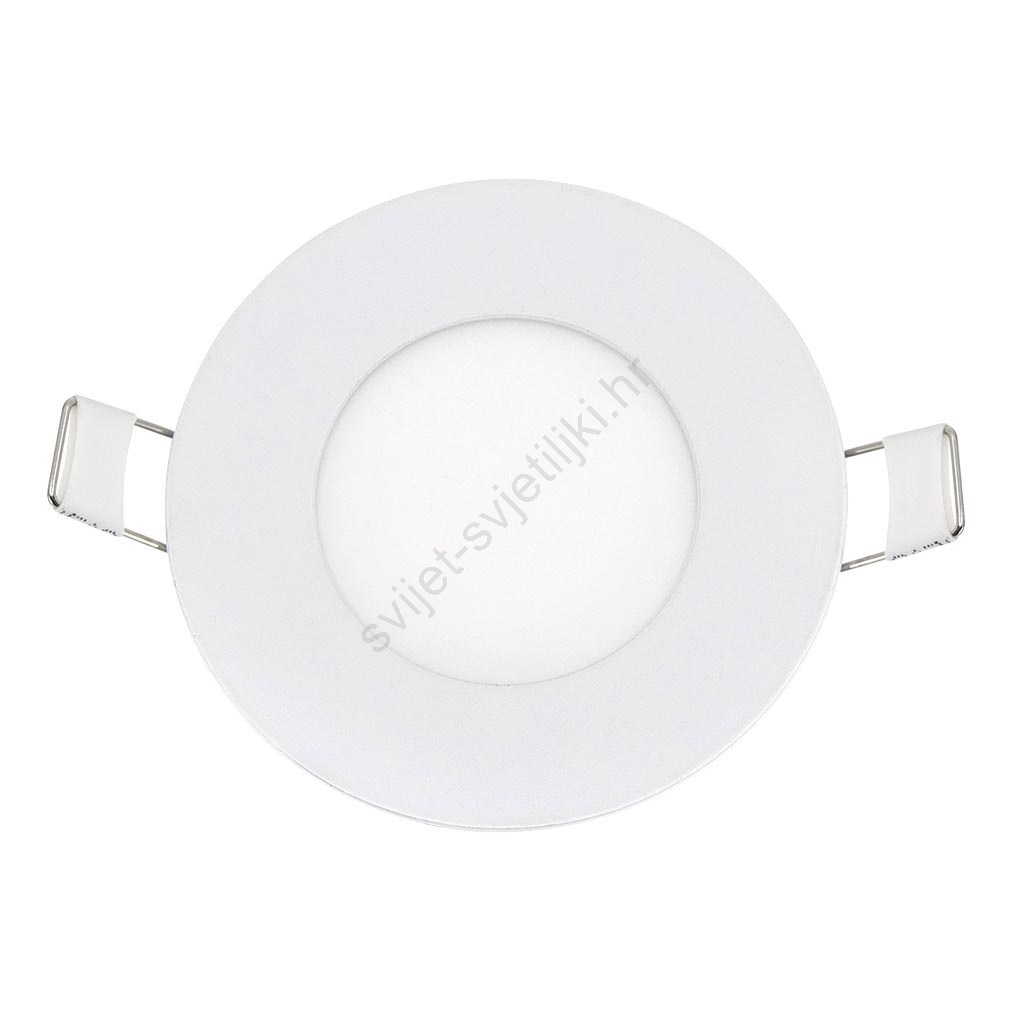 LED Ugradna svjetiljka ROUND LED/3W/230V 6500K | Svijet svjetiljki