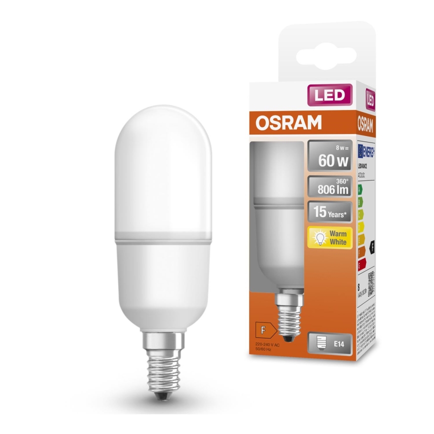 LED Žarulja E14/8W/230V 2700K - Osram | Svijet svjetiljki