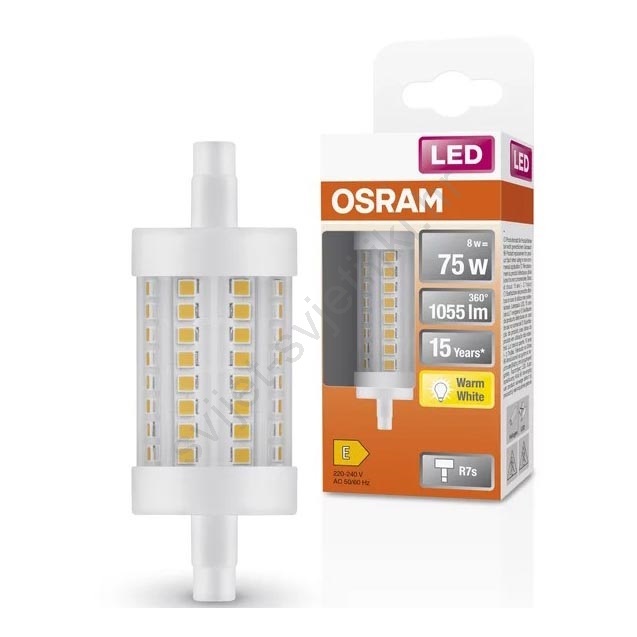 LED Žarulja R7s/8W/230V 2700K 78 mm - Osram | Svijet svjetiljki