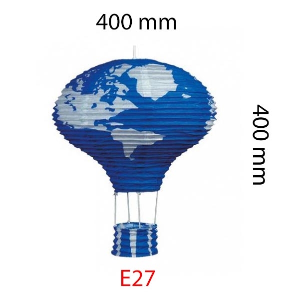Ecolite DHL96 - Sjenilo plavo leteći balon E27 400x400 mm | Svijet ...