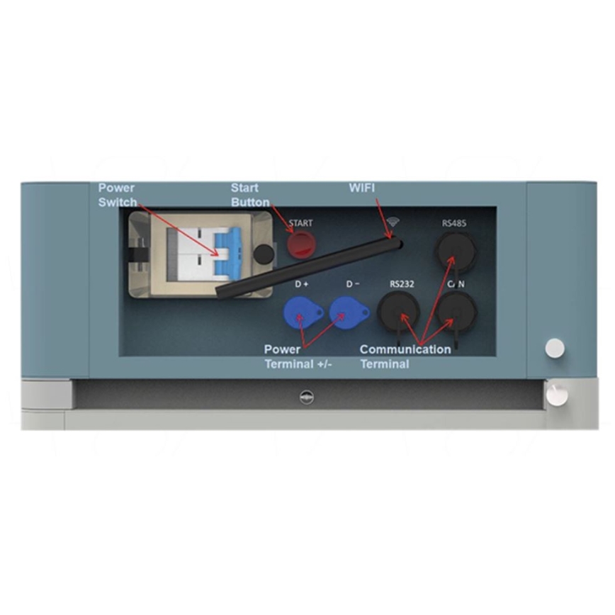 Sol. bat. sklop PYLONTECH: BMS Force H1 + Force H1 10,65 kWh - ošteć ...