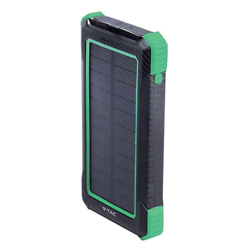 Solarni Power Bank Power Delivery 10000mAh/10W/5V crna | Svijet svjetiljki