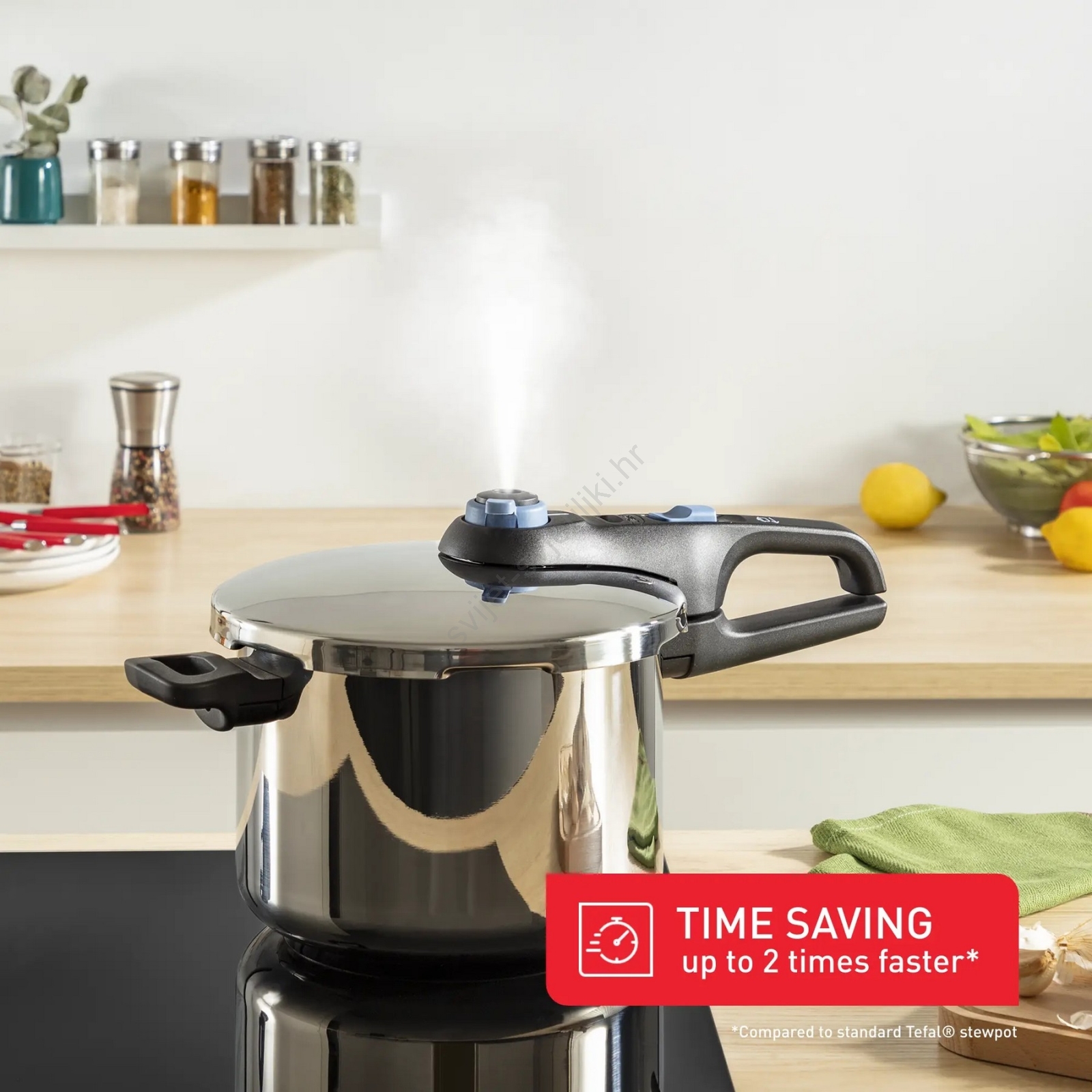 Tefal - Set ekspres lonaca 4/6 l SECURE TRENDY nehrđajući | Svijet ...