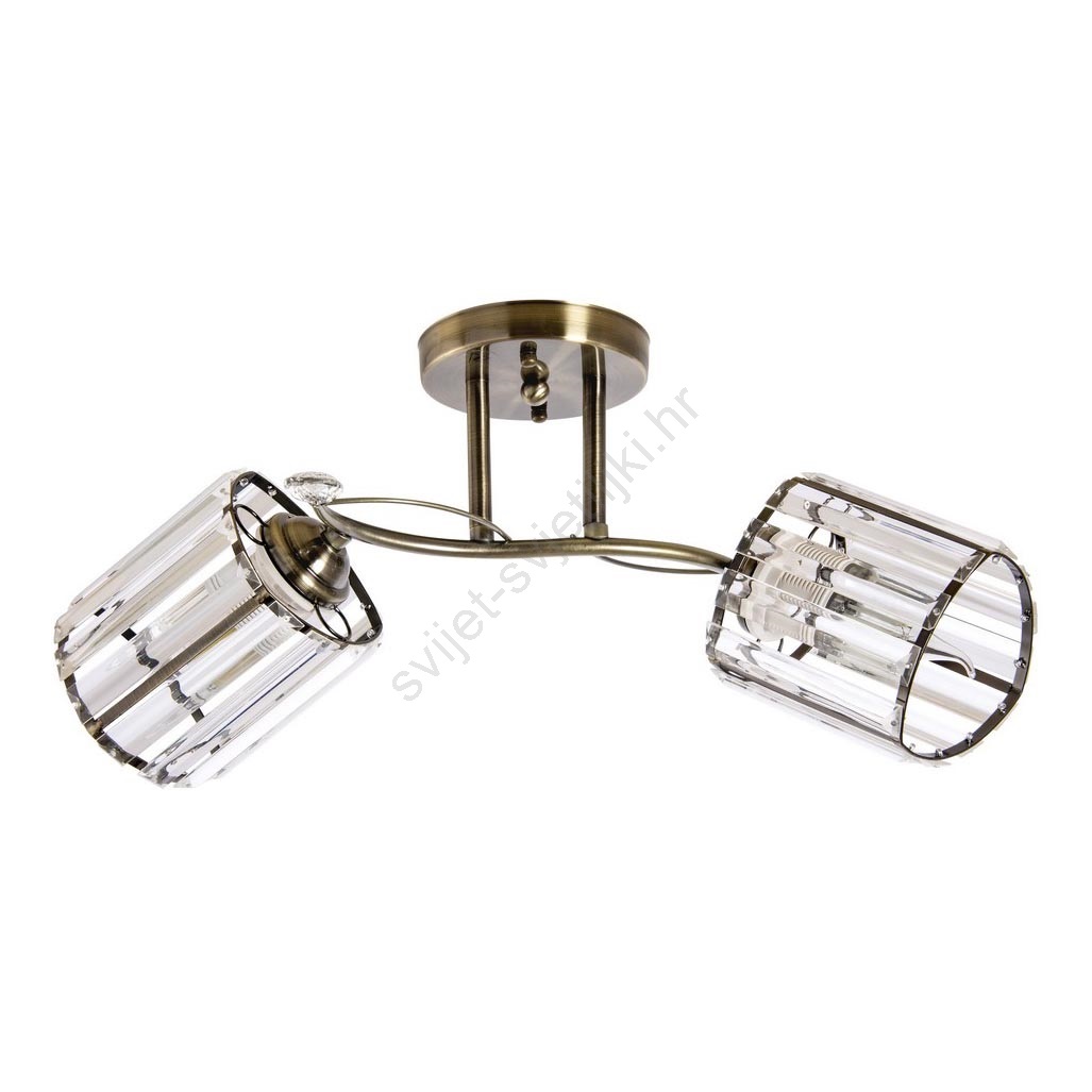 Viseći luster 2xE27/60W/230V | Svijet svjetiljki